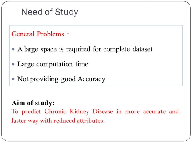 Chronic Kidney Disease Prediction | PDF