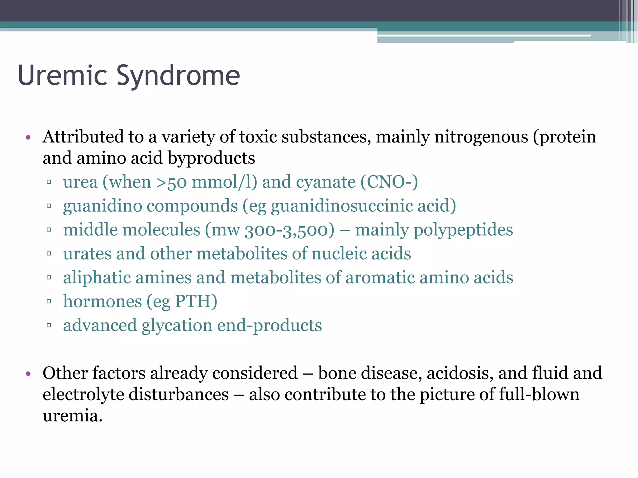 Ckd and dialysis | PPTX