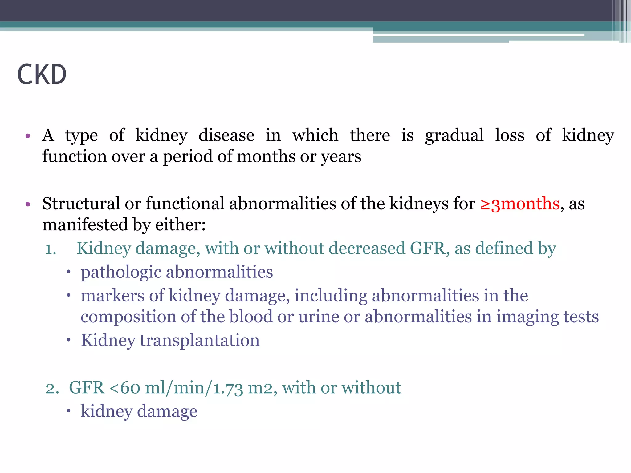 Ckd and dialysis | PPTX