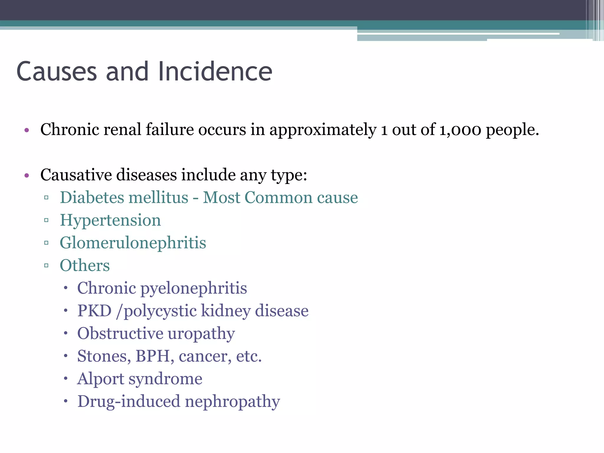 Ckd and dialysis | PPTX