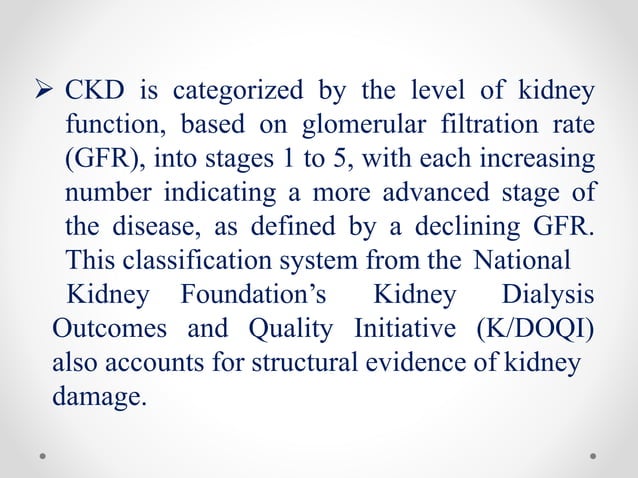 Ckd and prevalence in India | PPTX | Diseases and Conditions | Medical ...