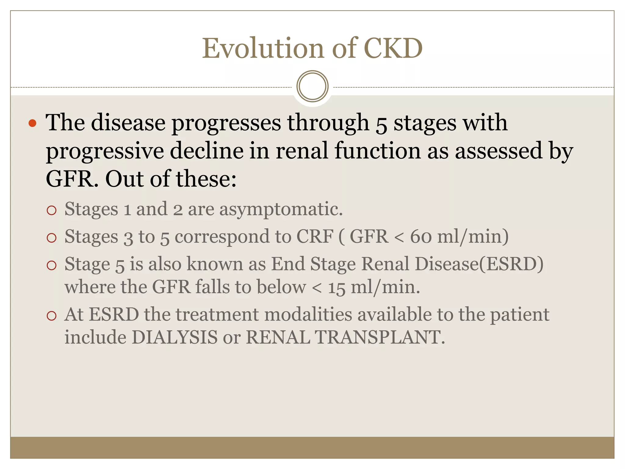 Ckd and the family physician | PPTX