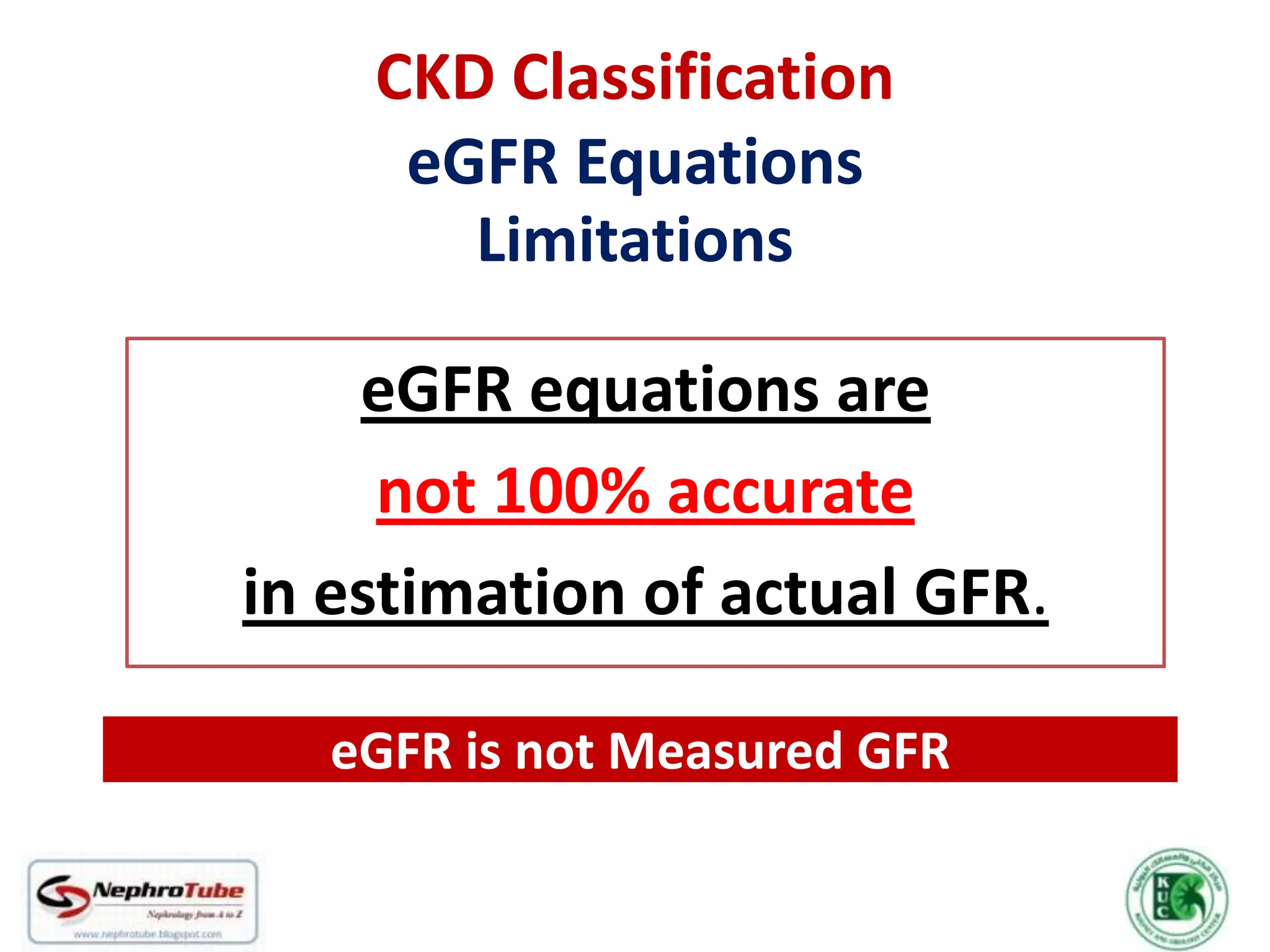 Chronic Kidney Disease (CKD) - At a Glance - Dr. Gawad | PPTX