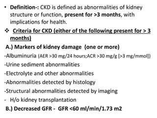 CKD Epidemic Investigation Steps | PPTX