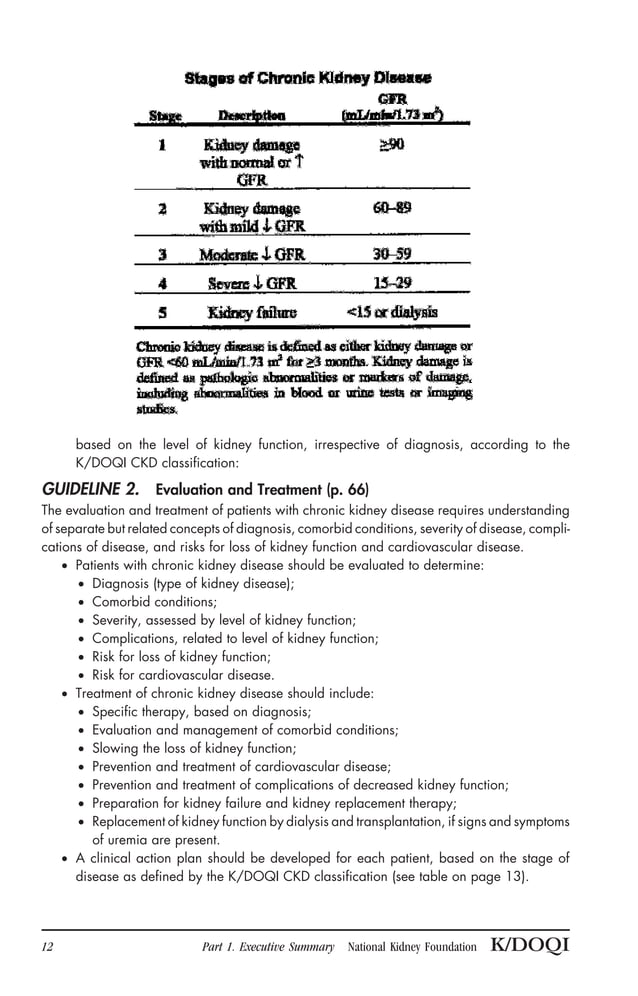 Ckd evaluation classification_stratification | PPT
