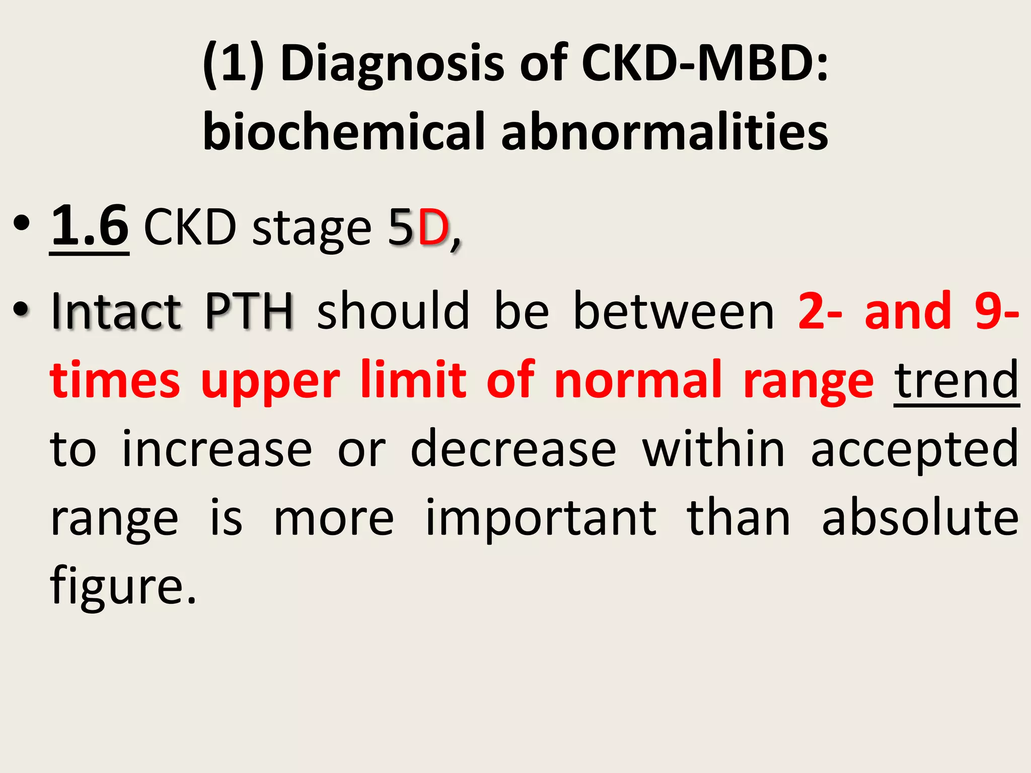 CKD MBD chronic kidney disease mineral bone disease Dr. Abdel Rahman Mansy | PPTX | Endocrine ...