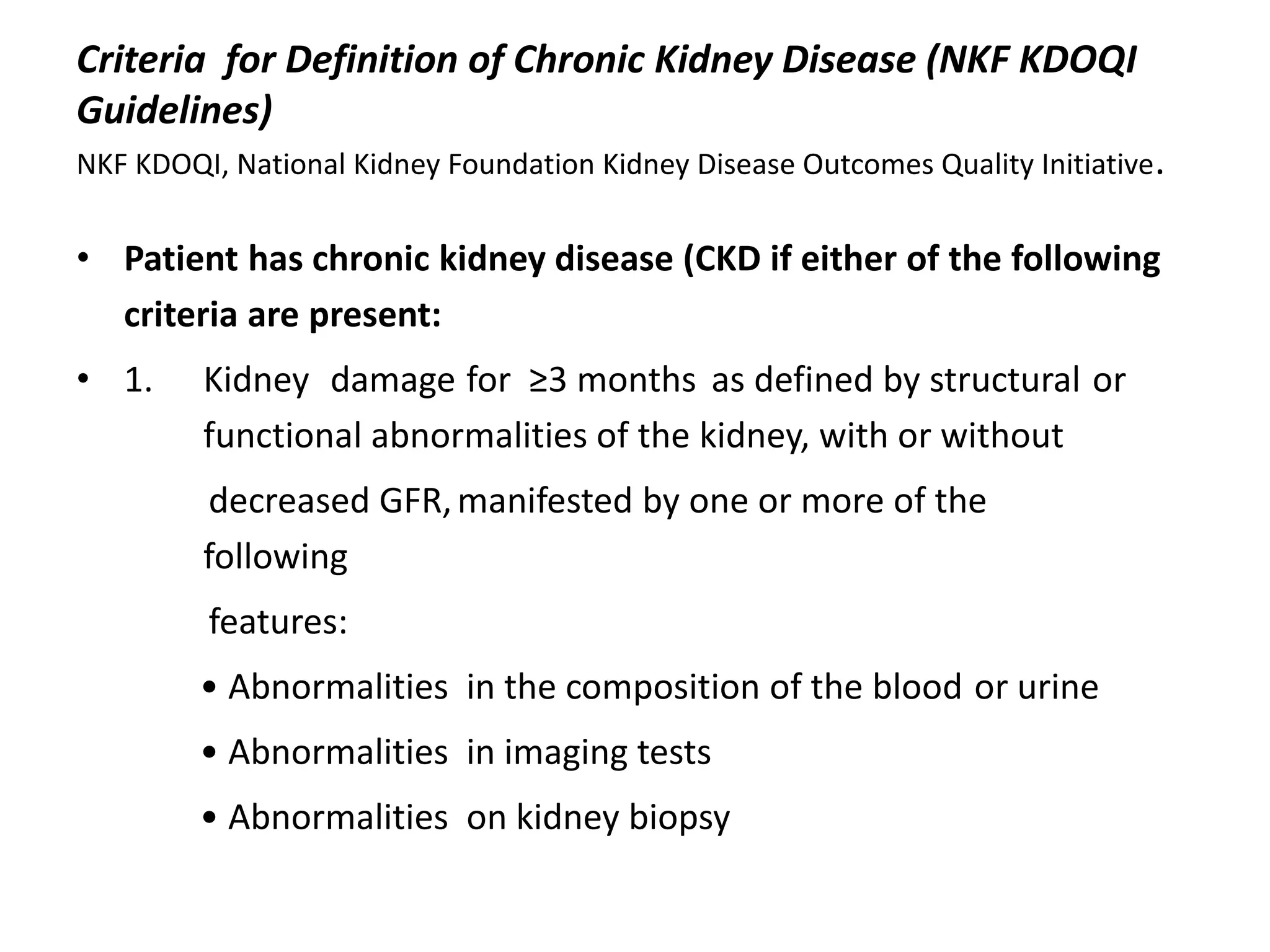 Chronic Kidney Disease in Pediatrics | PPTX