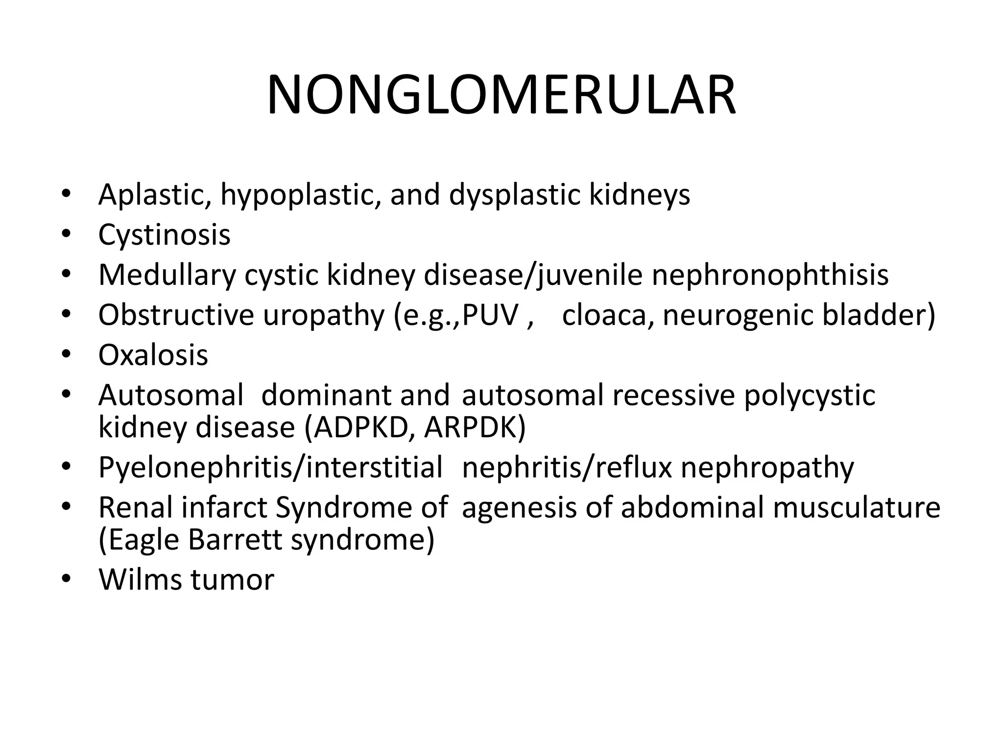Chronic Kidney Disease in Pediatrics | PPTX