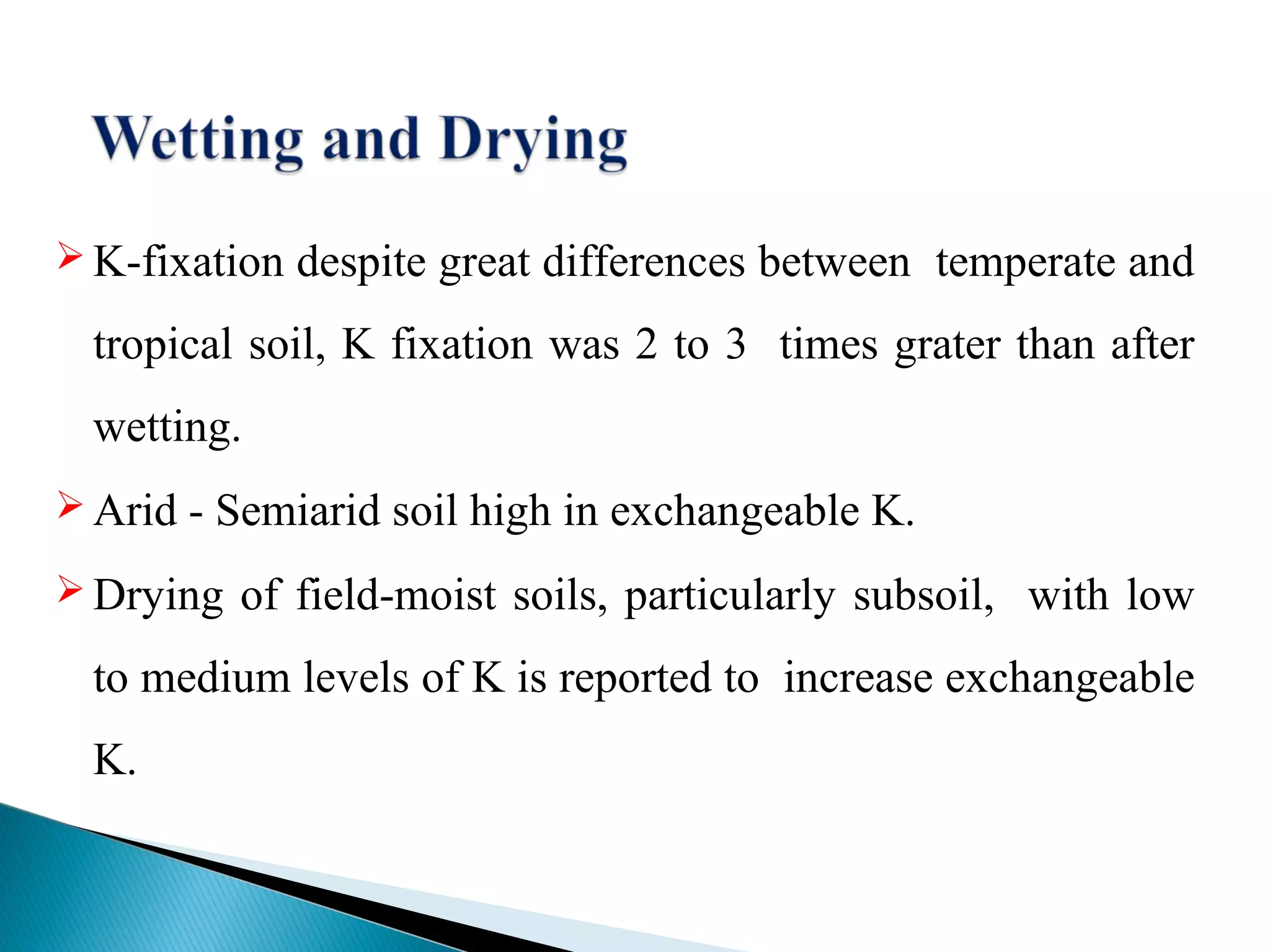 CK Dotaniya = Role of Potassium In Soil and Plant | PPT