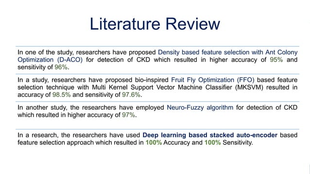 Chronic Kidney Disease Prediction Using Machine Learning with Feature ...