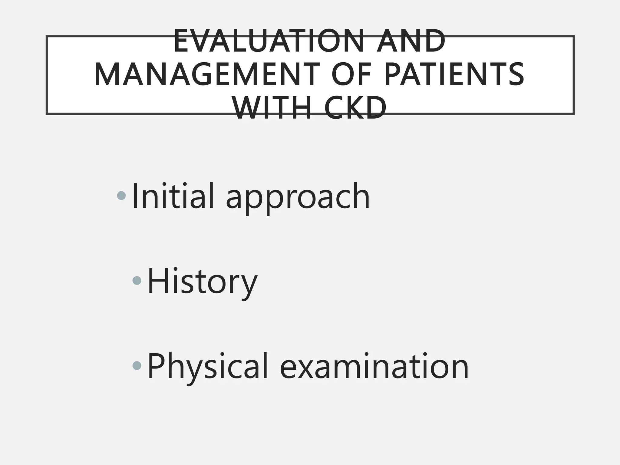 Chronic Kidney Disease CKD Clinical Case | PPT