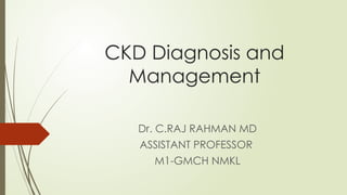chronic kidney disease Treatment Guidelines.pptx