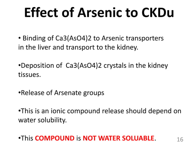 CKDu | PPTX | Dental Health | Diseases and Conditions