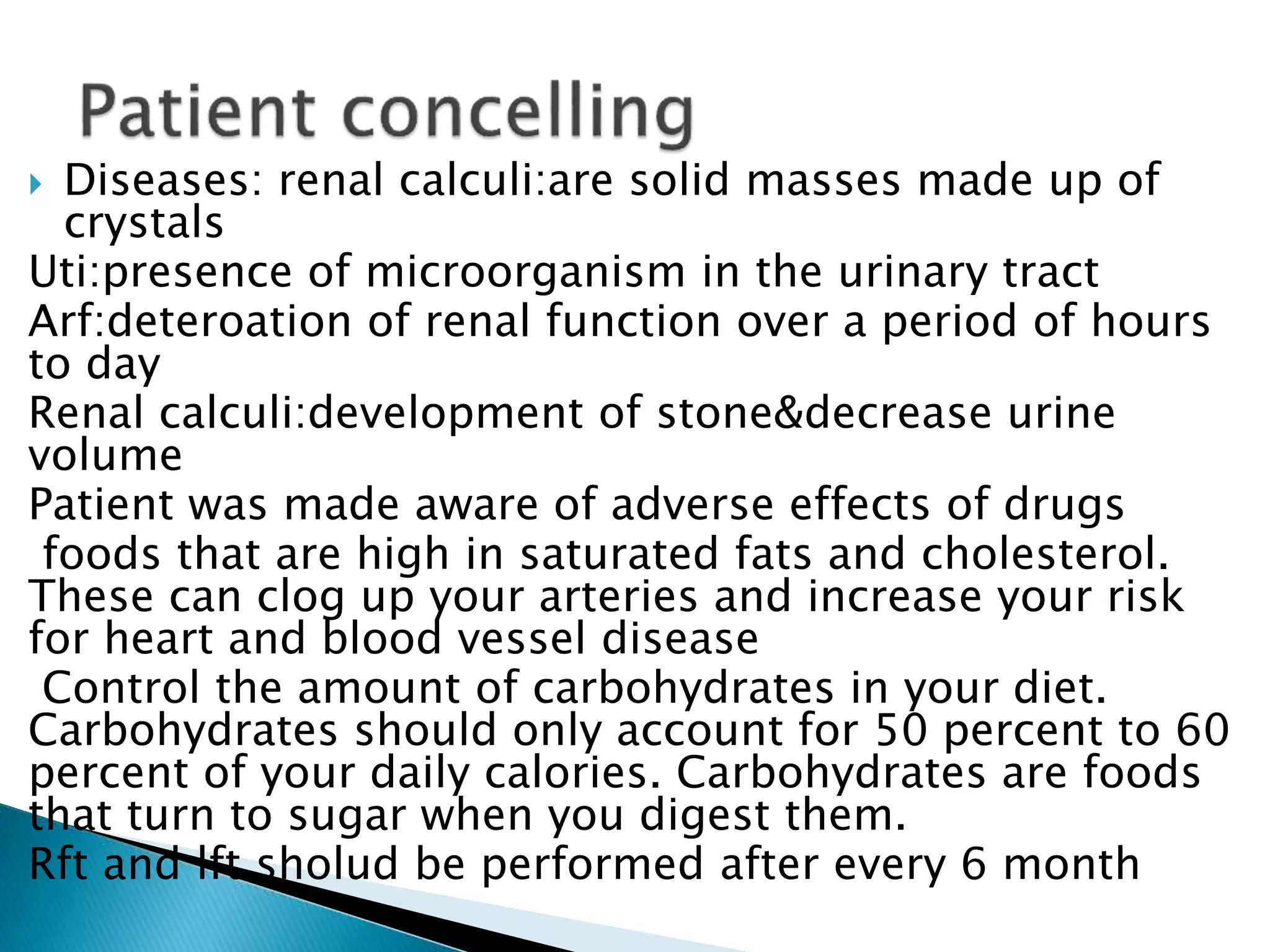 Ckd uti renal canculi obstructive uropathy | PPT
