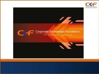 Corporate Knowledge Foundation - Brochure | PPTX