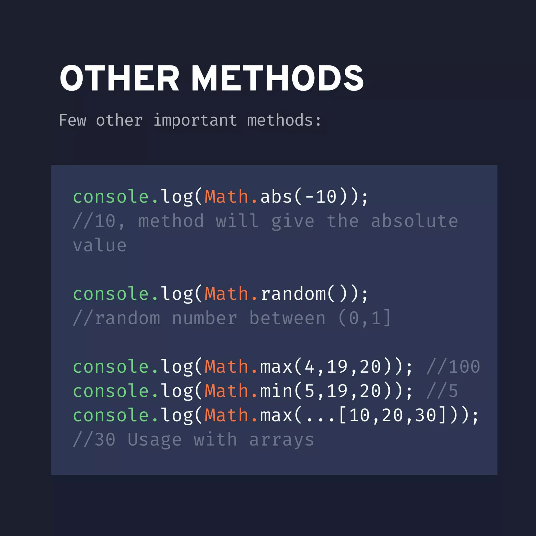 JavaScript - The Math Object | PDF | Science