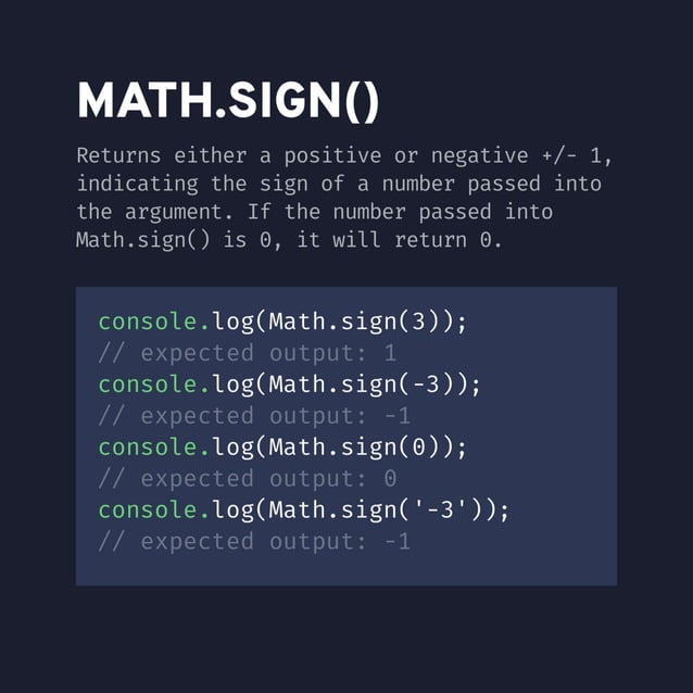 JavaScript - The Math Object | PDF | Science