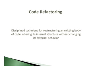 Refactoring your legacy app to a MVC framework | PPT