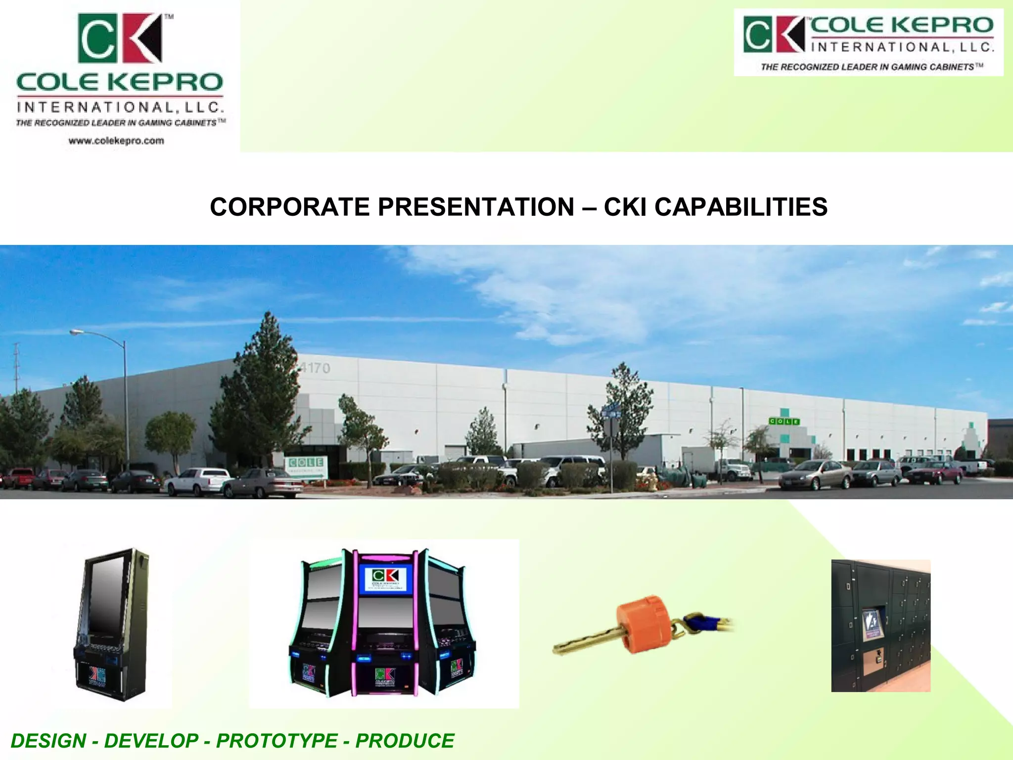 CKI capability presentation | PPT