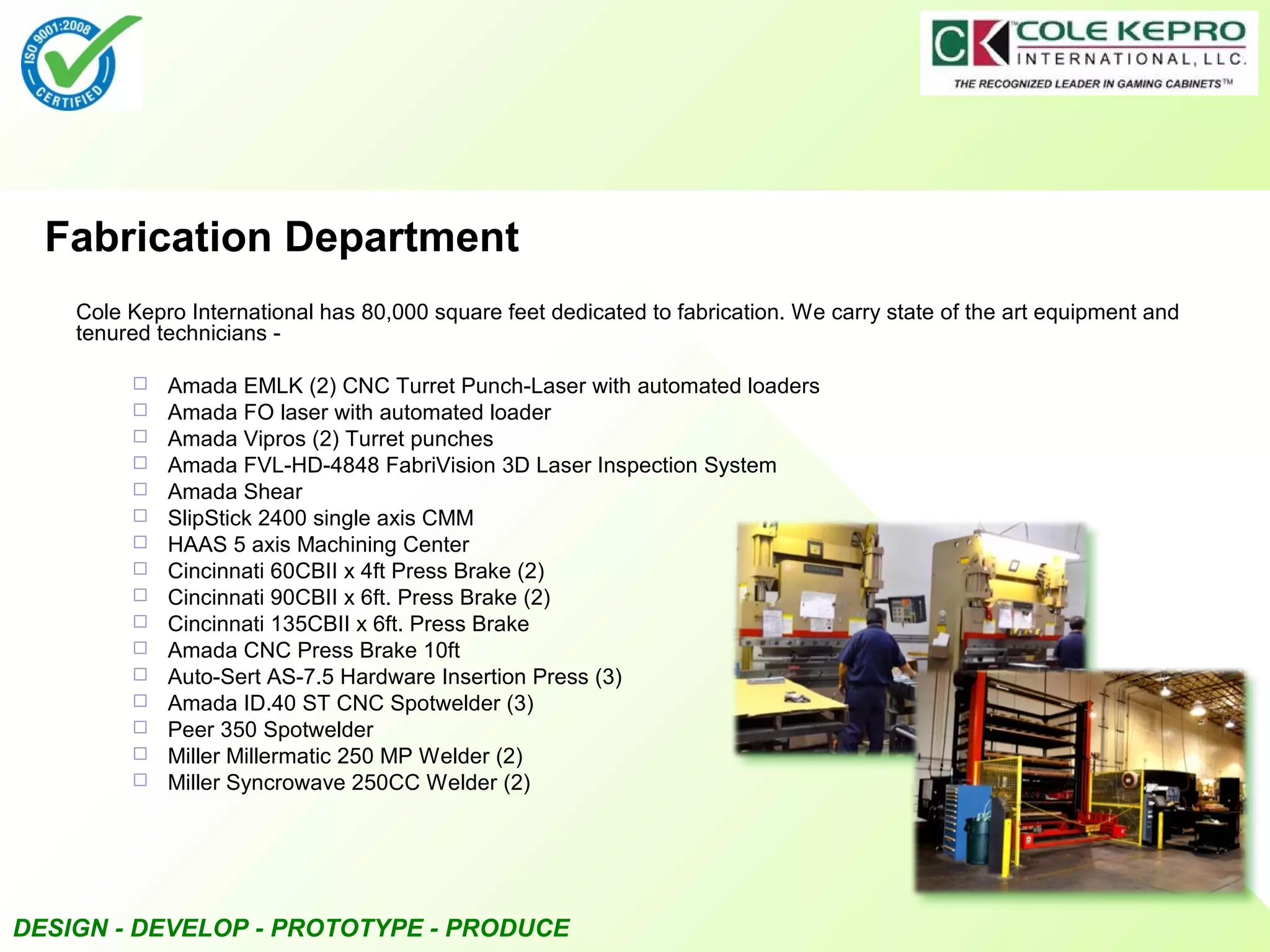 CKI capability presentation | PPT