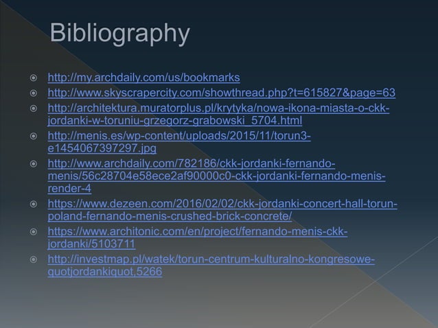 Ckk- JORDANKI CONCERT HALL | PPTX