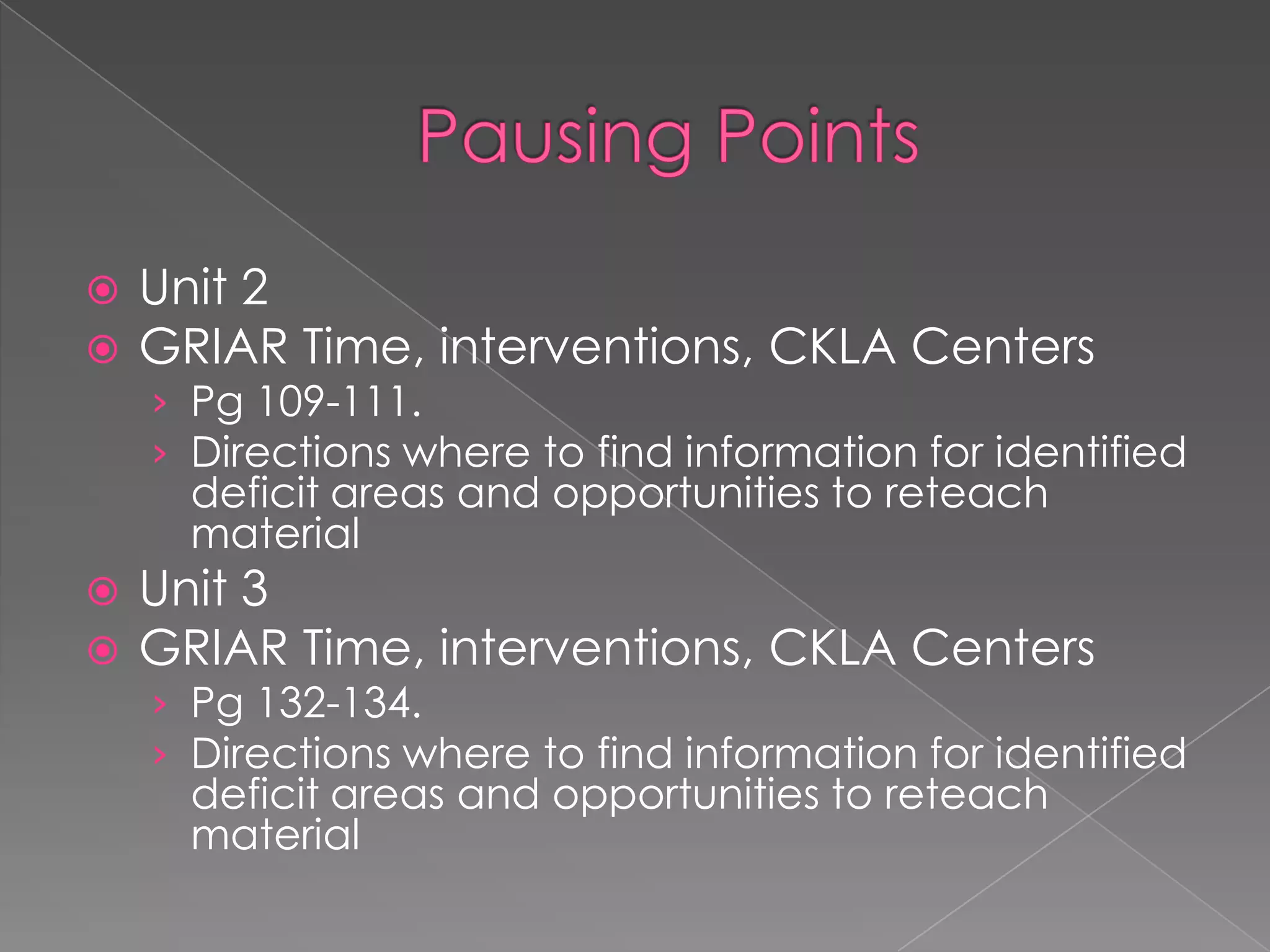 Ckla skills strand units 2 and 3 | PPTX