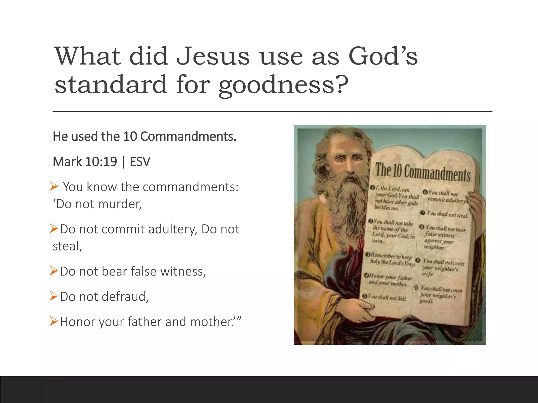 THE CHARACTER OF GOD | PPTX