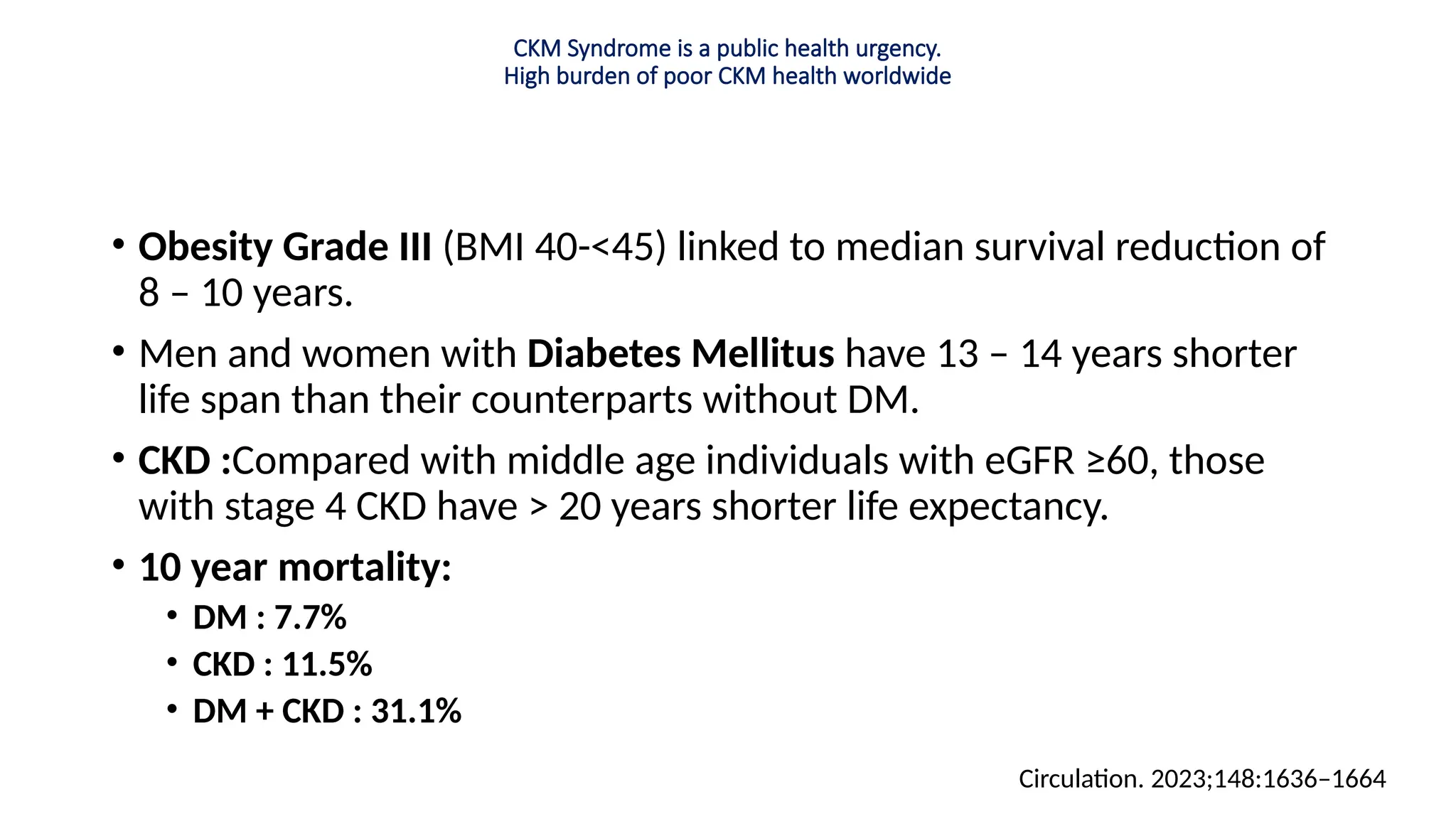 CKM risk score,.a novelCVS risk predictor | PPTX