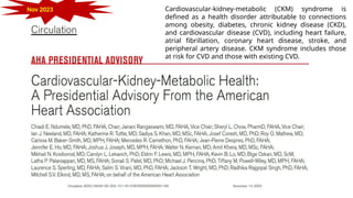 CKM risk score,.a novelCVS risk predictor | PPTX