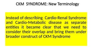 CKM risk score,.a novelCVS risk predictor | PPTX