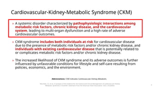 CKM risk score,.a novelCVS risk predictor | PPTX