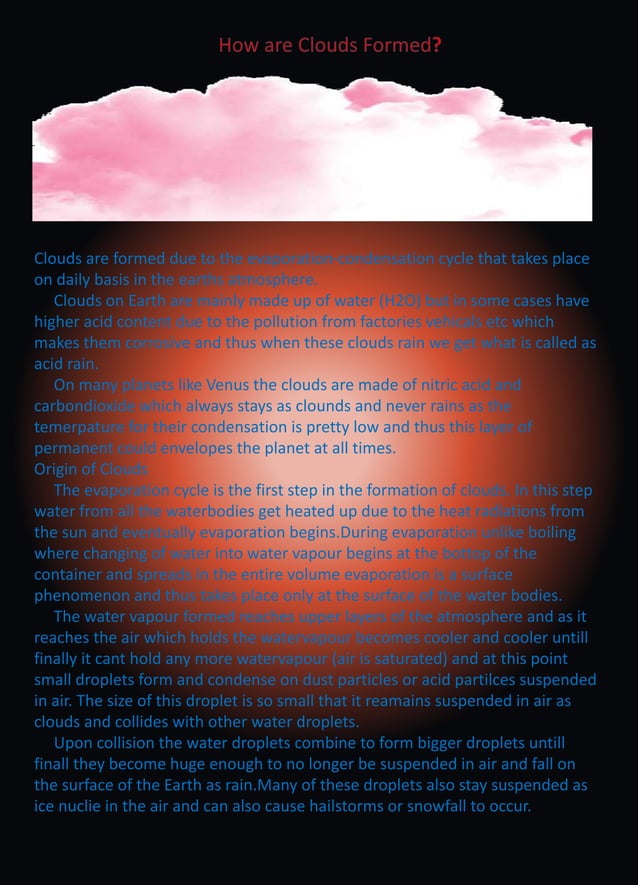 How are Clouds Formed ? | PPTX | Weather | Science