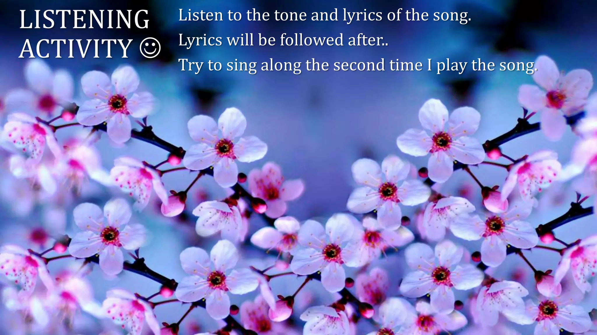 Sakura, Sakura "Cherry Blossoms" (Japanese Folk Song) For Grade 8 ...