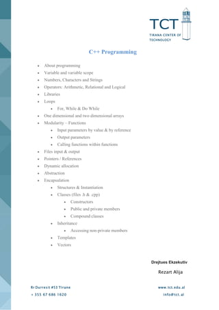Kursi C++ | PDF