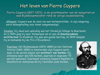 Ckv Pierre Cuypers | PPT