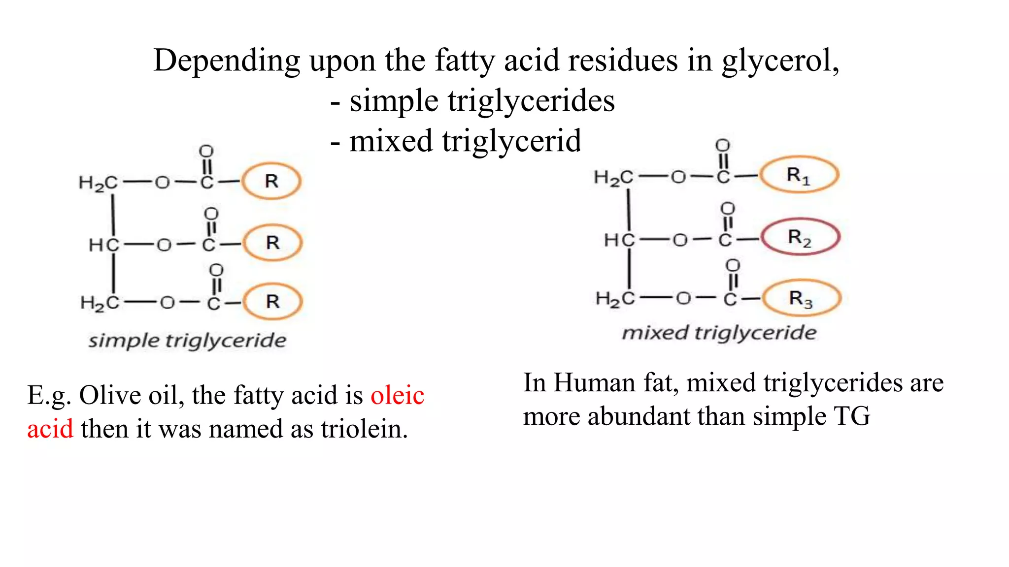 CL- 02: Lipid classification & Simple lipids | PPTX | Chemistry | Science