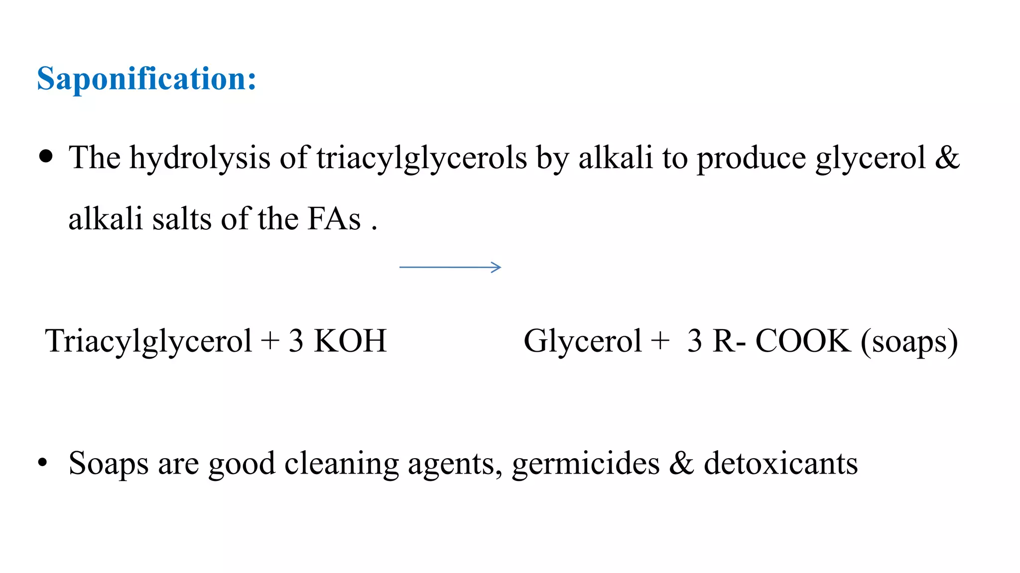 CL- 02: Lipid classification & Simple lipids | PPTX | Chemistry | Science