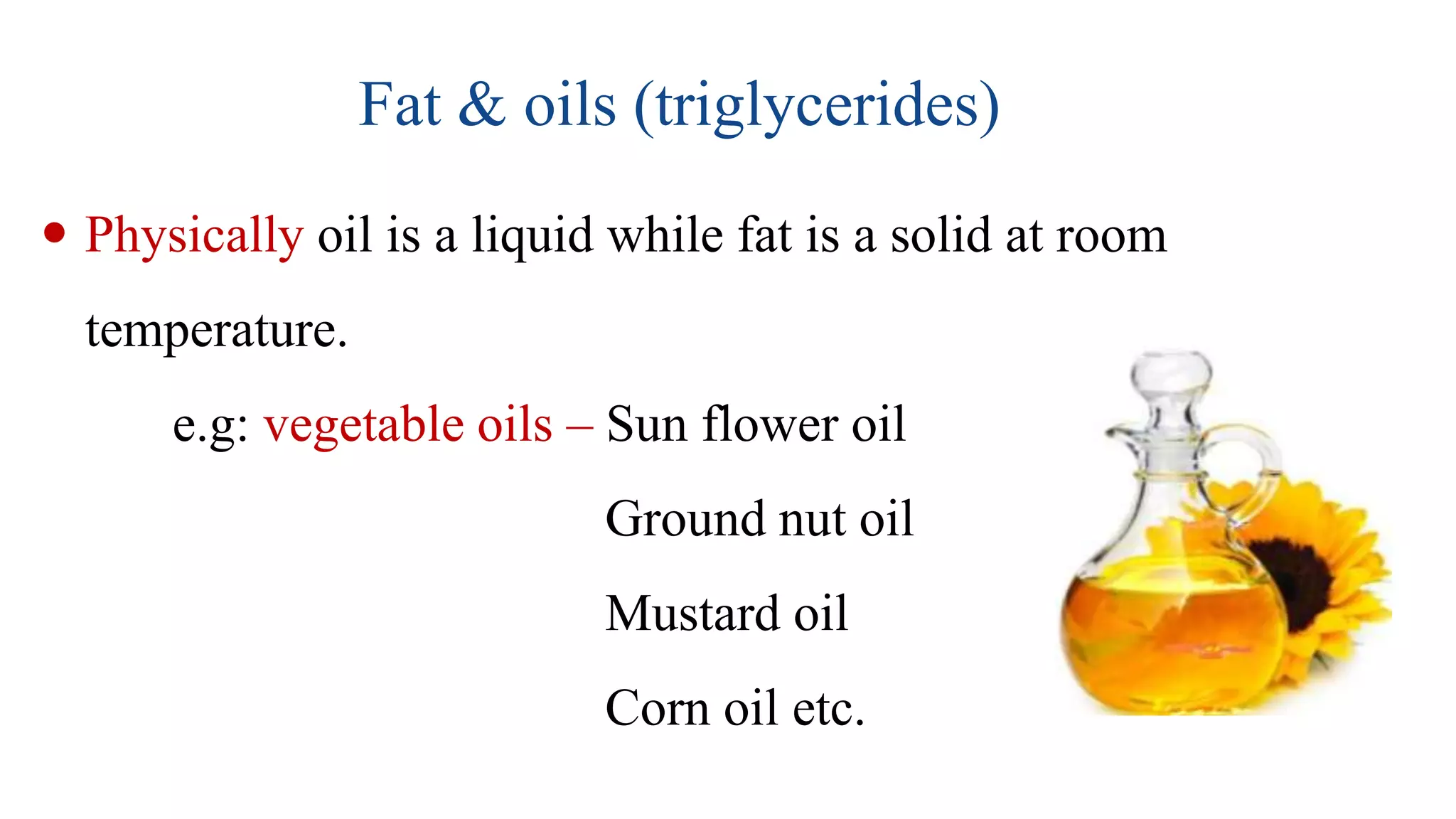 CL- 02: Lipid classification & Simple lipids | PPTX | Chemistry | Science
