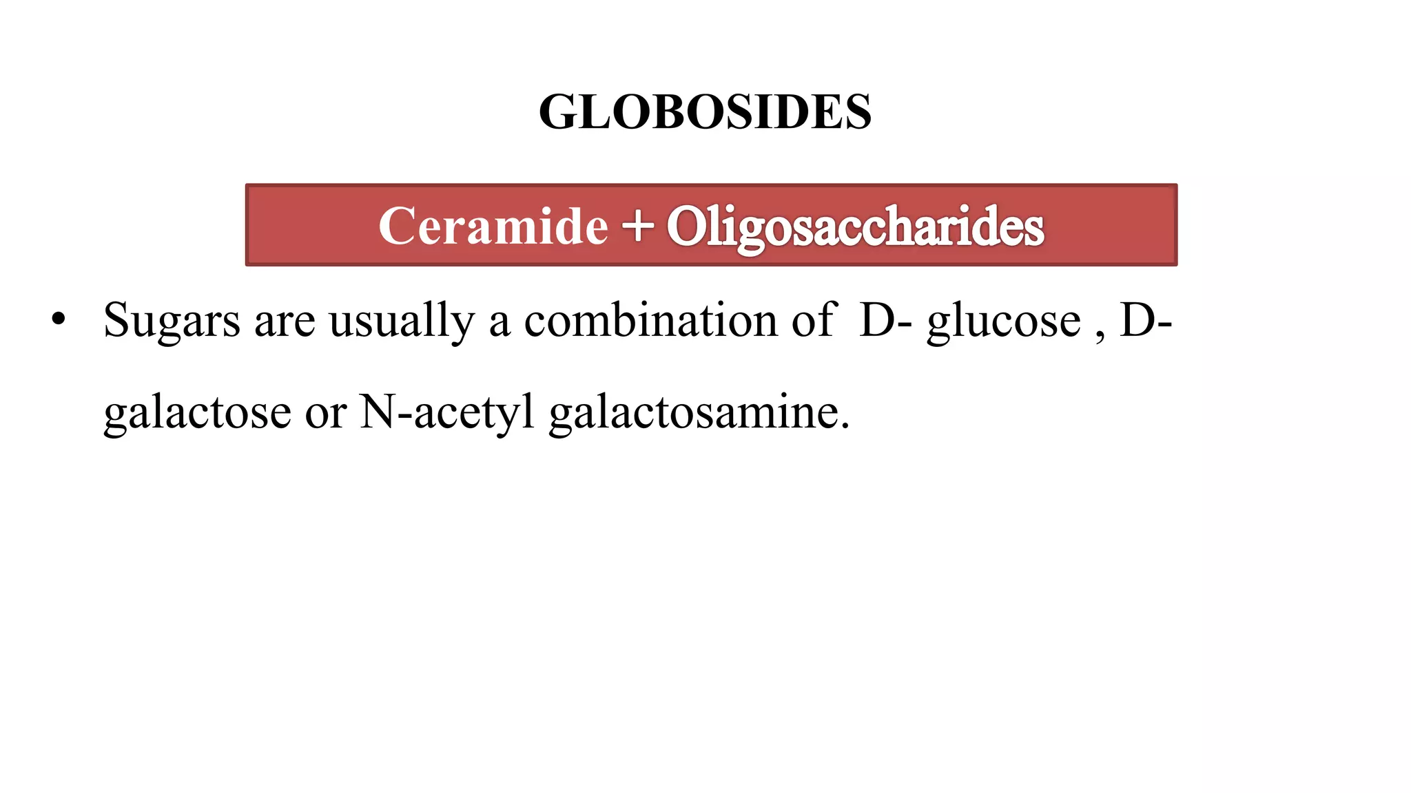 CL-04: Glycolipids & Lipoproteins | PPTX