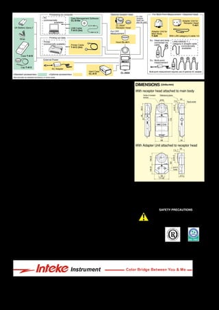 Konica Minolta Chroma Meter CL-200A | PDF