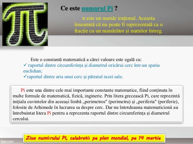 Cl. 6_ Numărul pi_Lungimea cercului | PPT