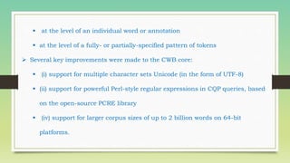 Corpus Linguistics :Analytical Tools | PPT