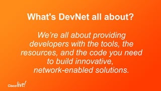 Introduction to the DevNet Sandbox | PPT