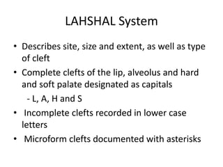 cleft lip and palate | PPTX | Ear, Nose and Throat Conditions ...