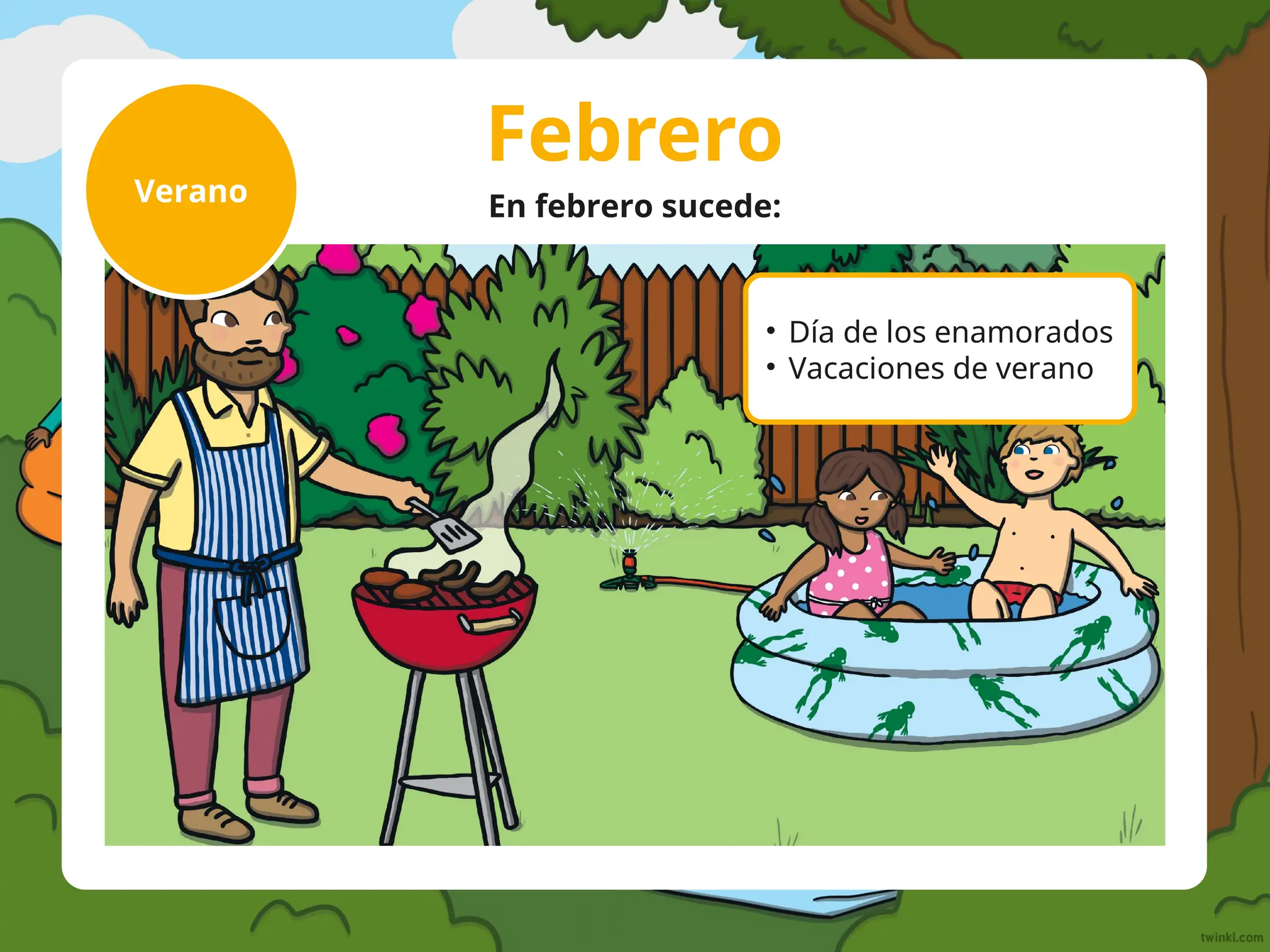 Los meses y estaciones del año PPT...... | PPT