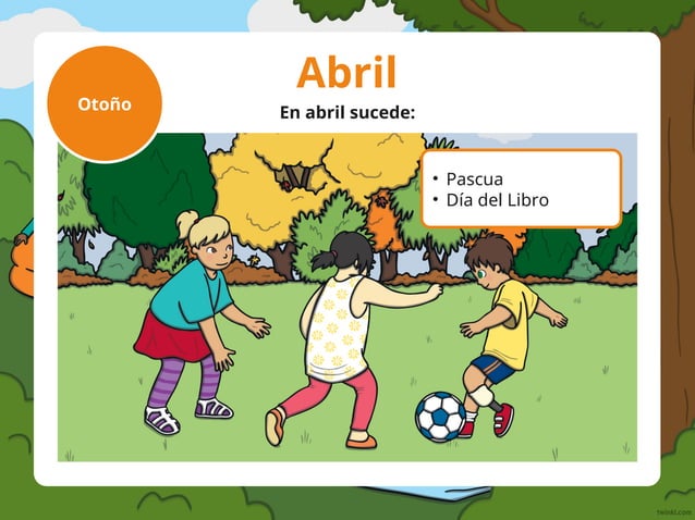 Los meses y estaciones del año PPT...... | PPT