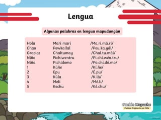 ppt pueblo mapuche pueblos originarios de chile | PPTX