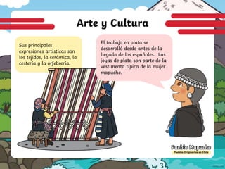 ppt pueblo mapuche pueblos originarios de chile | PPTX