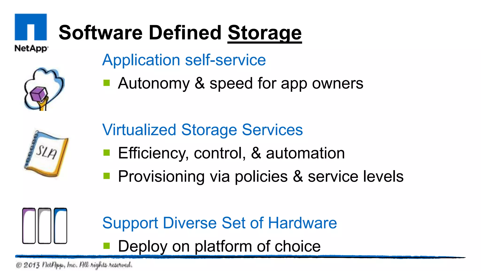 Software-Defined Storage | PPTX | Data Storage and Warehousing | Computing