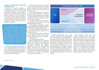 Cl unilever-organizational-changes-in-inmarko-eng | PDF